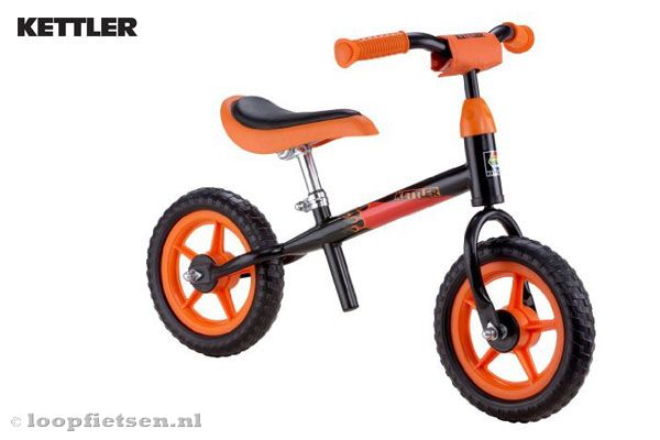 Kettler Speedy 10 inch vlammen | Loopfietsen.nl