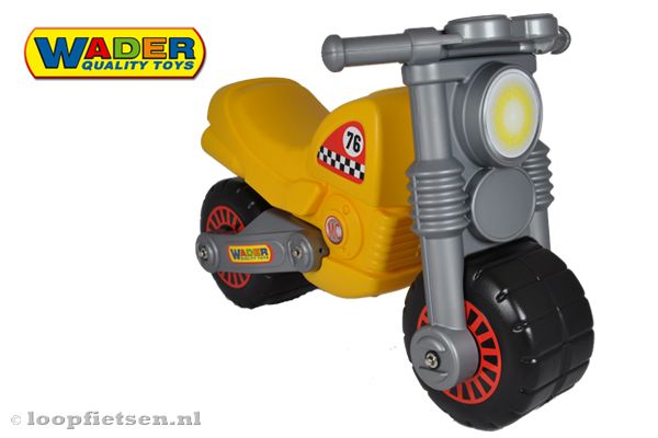 Speedy Gele Race motor | Loopfietsen.nl